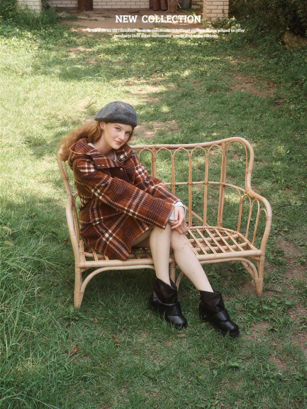 CASEY 폴디드 와이드 미들 부츠 4.5CM [Black] - 감도 깊은 취향 셀렉트샵 29CM