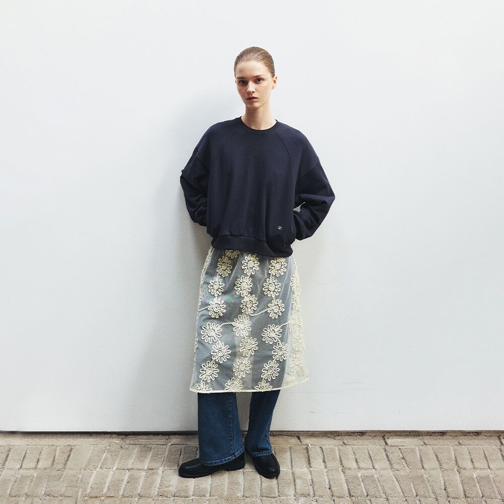 Curved Sleeve Sweatshirts KW4AE3440_24 - 감도 깊은 취향 셀렉트샵 29CM