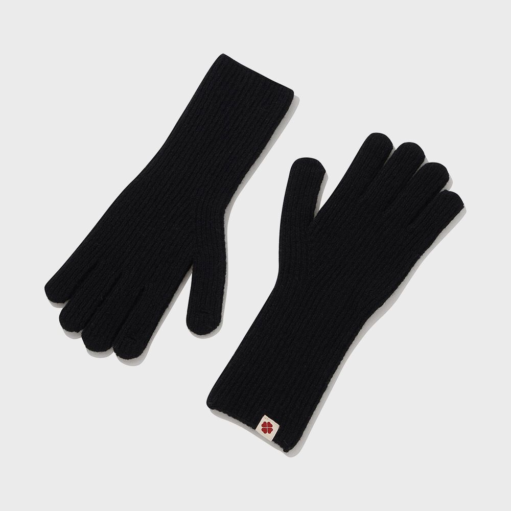 [24FW] 클로버하트 램스울 장갑 - 블랙 - 감도 깊은 취향 셀렉트샵 29CM