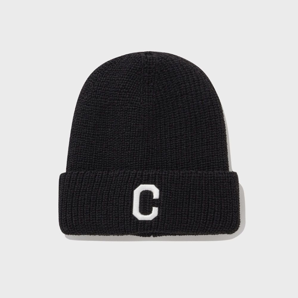 [24FW] 컬리지 C 로고 미들 비니 - 블랙 - 감도 깊은 취향 셀렉트샵 29CM