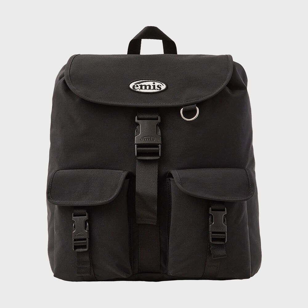 DOUBLE POCKET BACKPACK-BLACK - 감도 깊은 취향 셀렉트샵 29CM