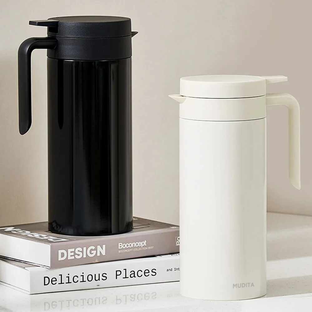 무디타 304 스텐 보온 보냉 슬림 진공 주전자 1.5L / 대용량 보온병 테이블팟 저그 - 감도 깊은 취향 셀렉트샵 29CM
