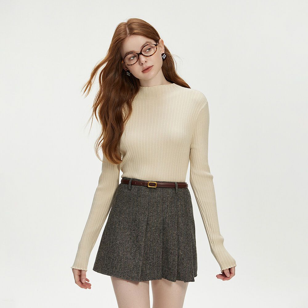 WD_High neck long sleeve top_5color - 감도 깊은 취향 셀렉트샵 29CM