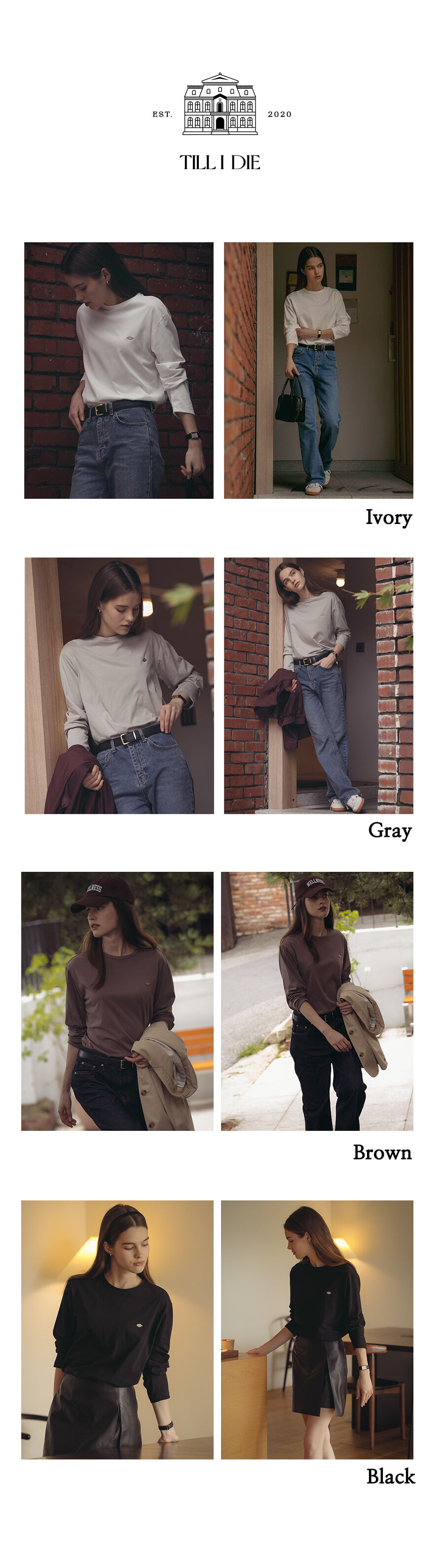 Silket cotton long sleeve t-shirt_Ivory - 감도 깊은 취향 셀렉트샵 29CM