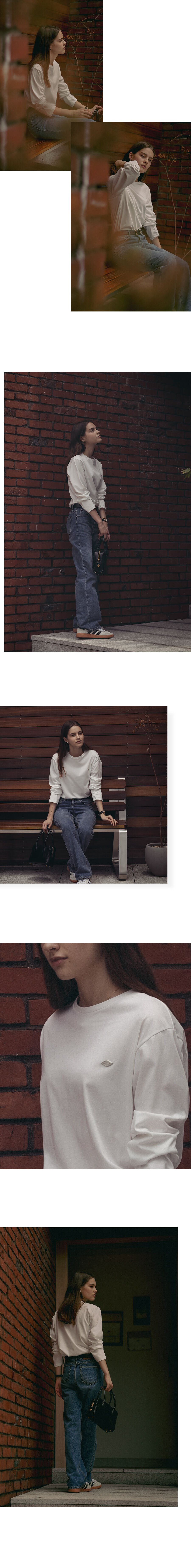 Silket cotton long sleeve t-shirt_Ivory - 감도 깊은 취향 셀렉트샵 29CM