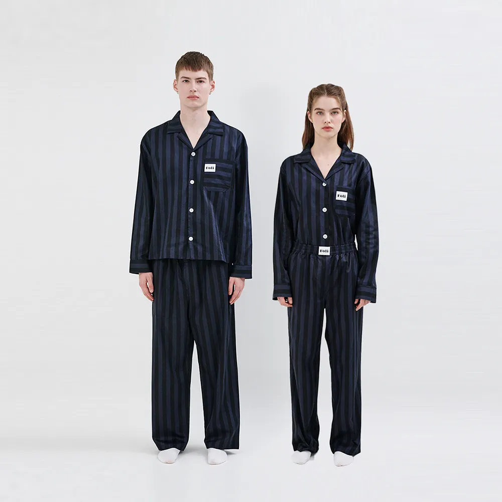 3차 리오더_(Unisex) 로얄 블랙 파자마 세트 - 감도 깊은 취향 셀렉트샵 29CM