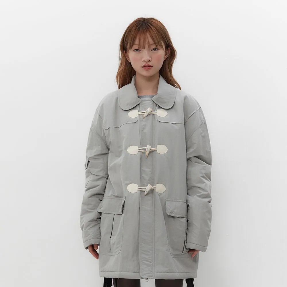 DUFFLE PADDED COAT [LIGHT GREY] - 감도 깊은 취향 셀렉트샵 29CM