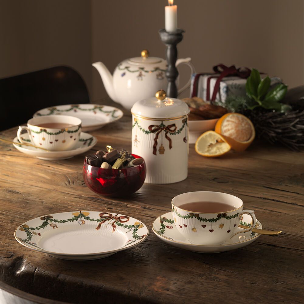 로얄코펜하겐 스타 플루티드 컵앤소서 320ml 2개_2503086_2 - 감도 깊은 취향 셀렉트샵 29CM