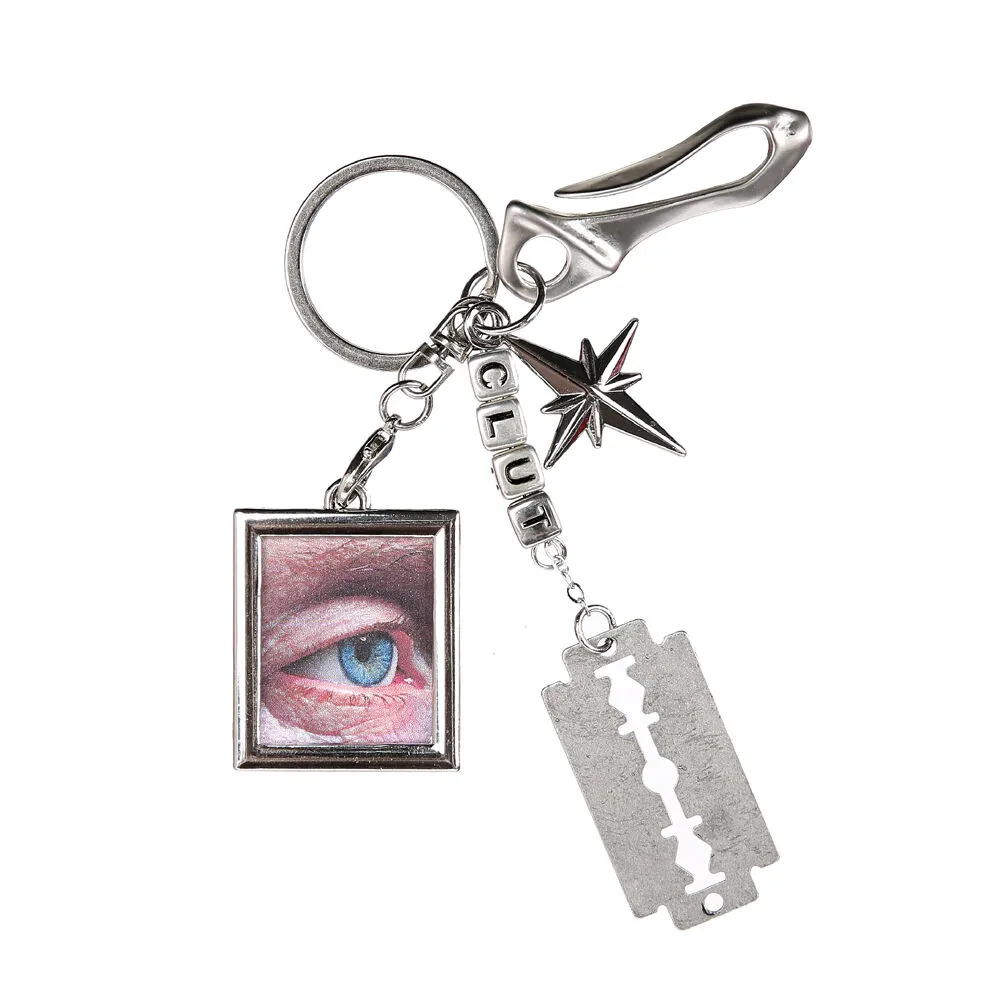 Razor Blade Layered Keyring - 감도 깊은 취향 셀렉트샵 29CM