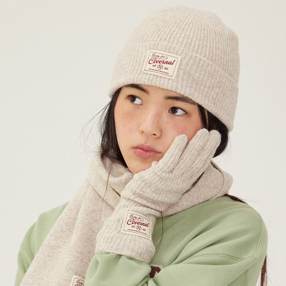 [24FW] 클로버하트 램스울 비니 - 오트밀 - 감도 깊은 취향 셀렉트샵 29CM