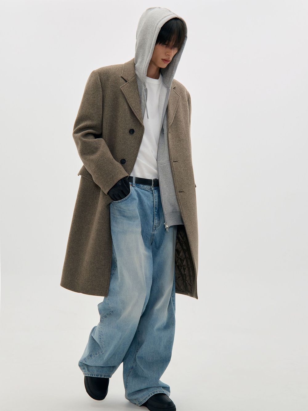 OVERSIZED 3-BUTTON WOOL COAT_OATMEAL_LC244CO01OT - 감도 깊은 취향 셀렉트샵 29CM