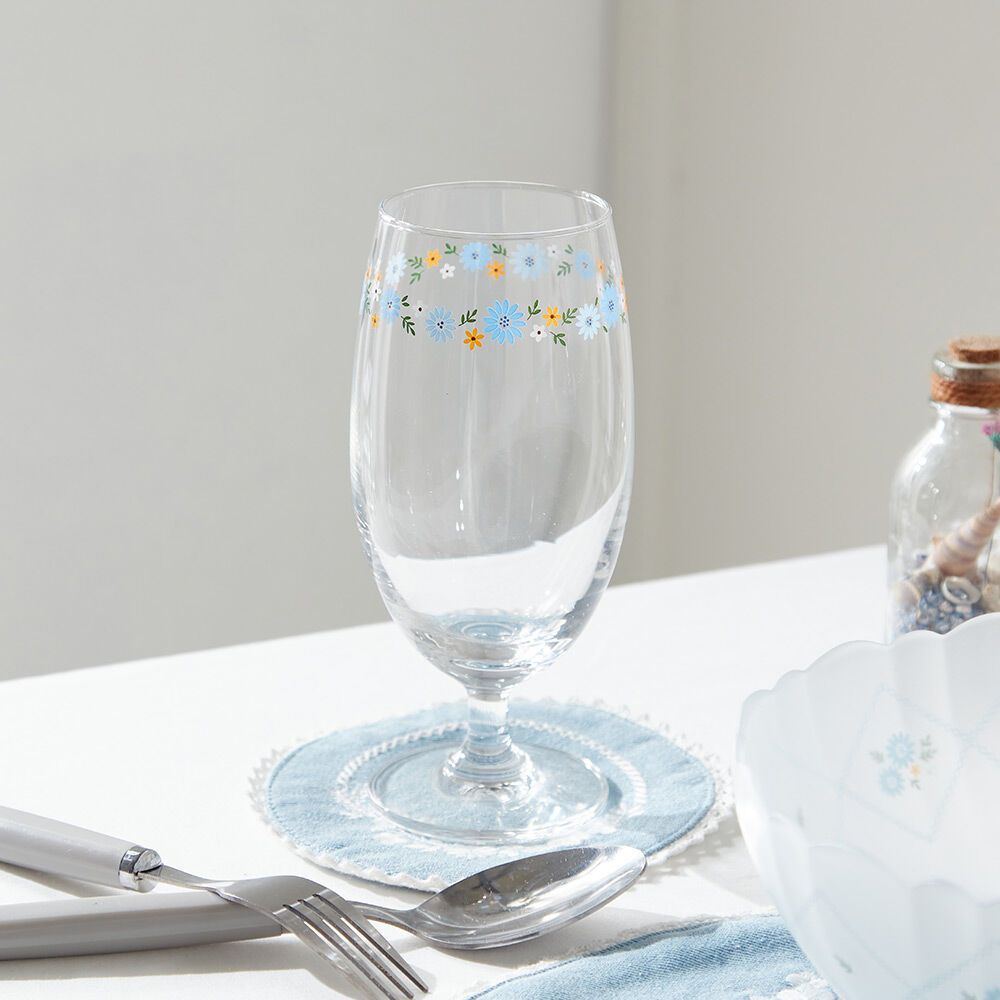 L 하늘하늘데이지 맥주잔 420ml - 감도 깊은 취향 셀렉트샵 29CM