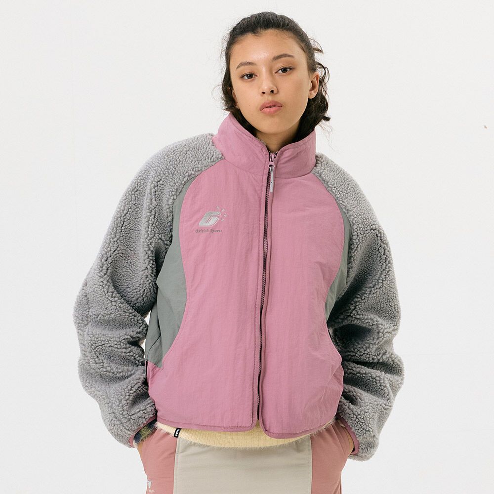 W PADDING BLEND FLEECE JUMPER [PINK] - 감도 깊은 취향 셀렉트샵 29CM