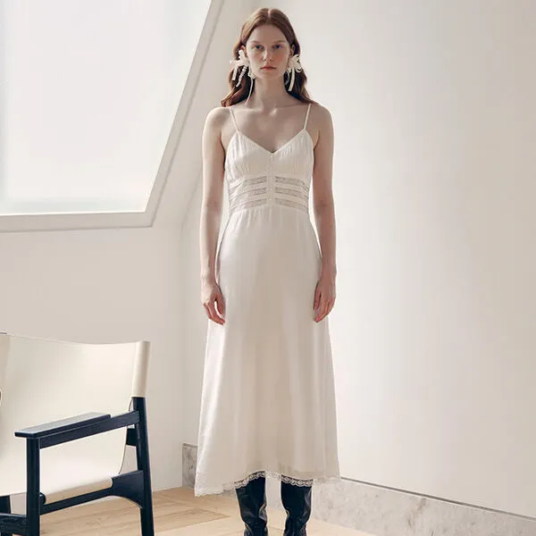 LACE BUSTIER ONEPIECE WHITE - 감도 깊은 취향 셀렉트샵 29CM