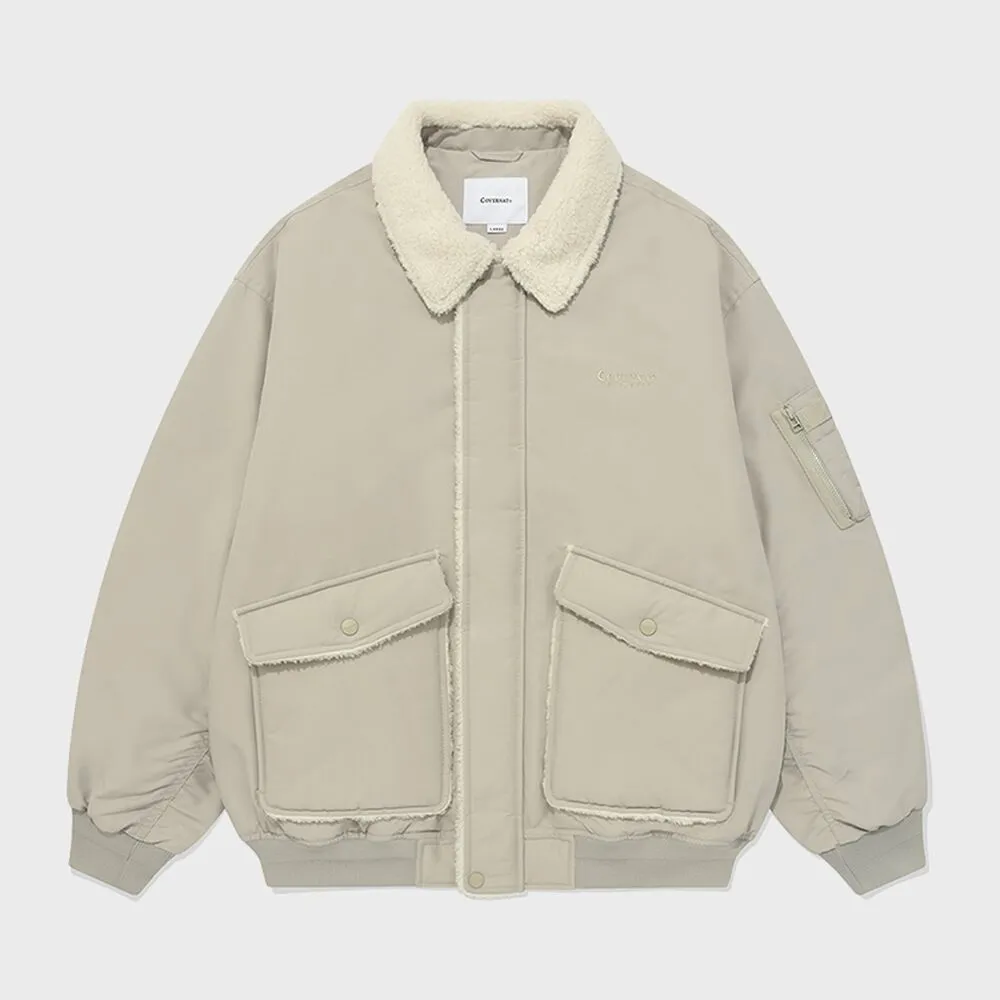 패디드 카라 MA-1 자켓 Beige - 감도 깊은 취향 셀렉트샵 29CM