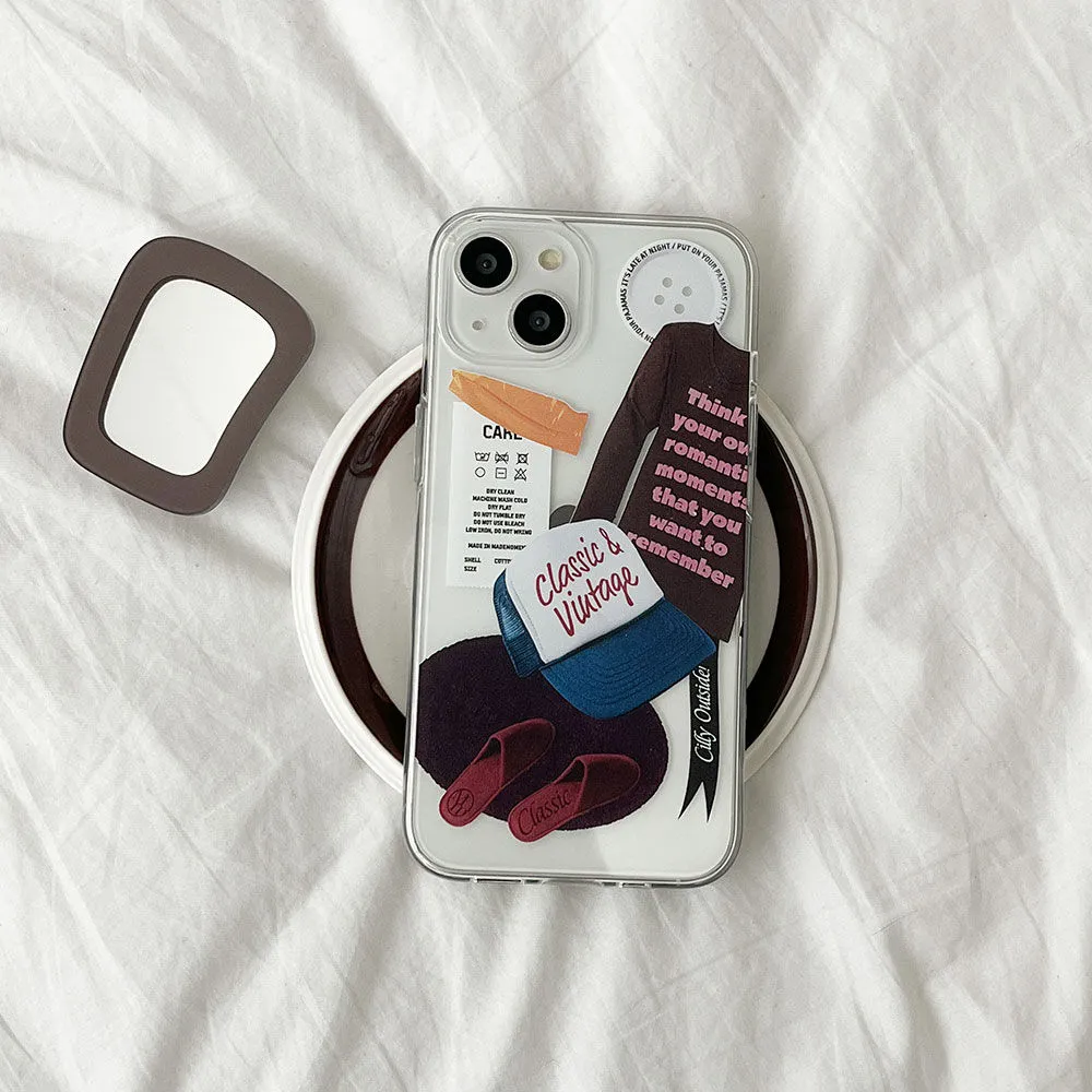 chilly outside sticker 디자인 [클리어 폰케이스] - 감도 깊은 취향 셀렉트샵 29CM