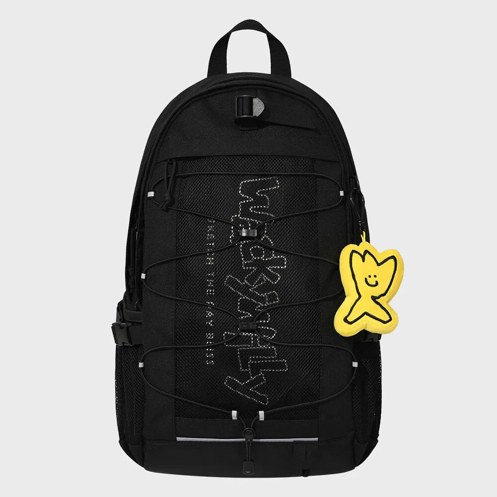 [25SS] 메쉬 스트링 백팩 블랙 - 감도 깊은 취향 셀렉트샵 29CM
