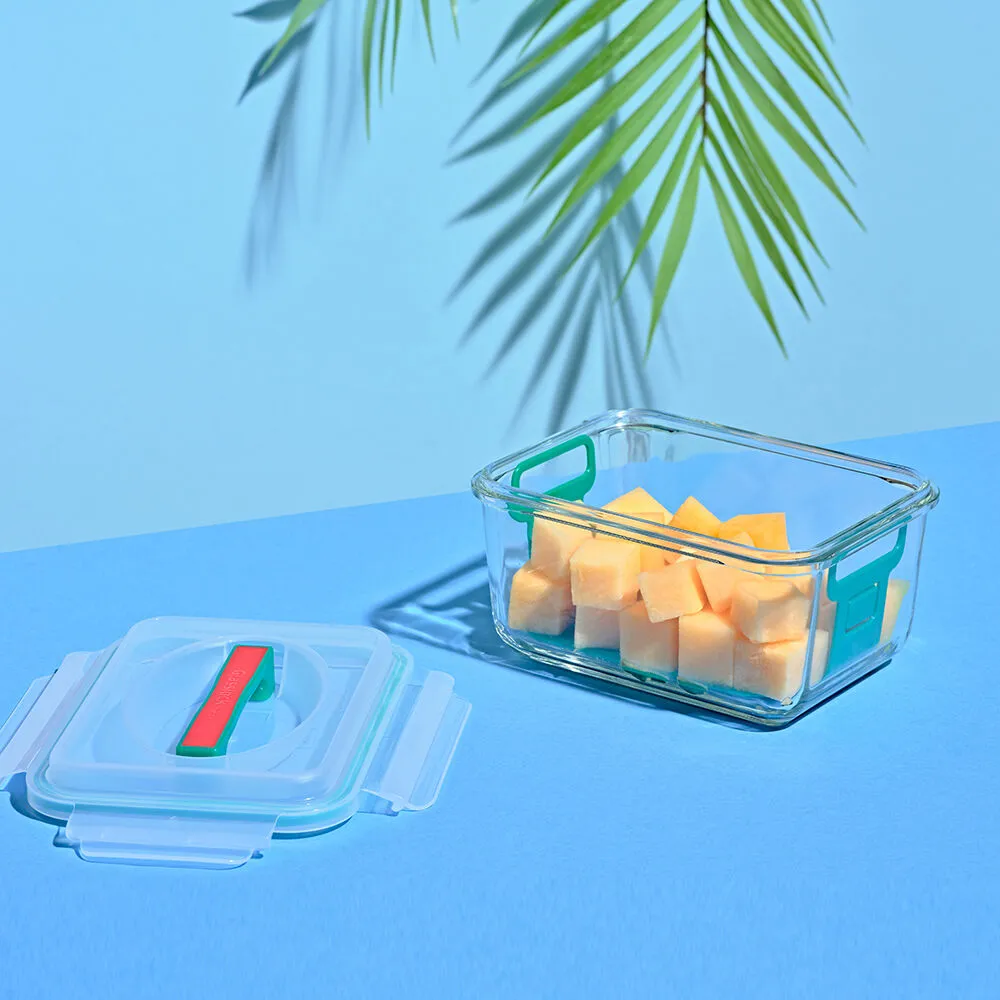 글라스락 사각 수박용기 1.8L (채반 포함) - 감도 깊은 취향 셀렉트샵 29CM