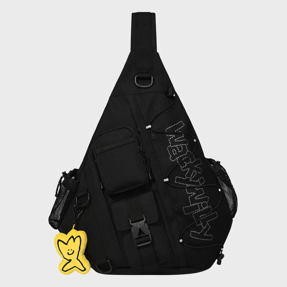 [25SS] 메쉬 스트링 유틸리티백 블랙 - 감도 깊은 취향 셀렉트샵 29CM