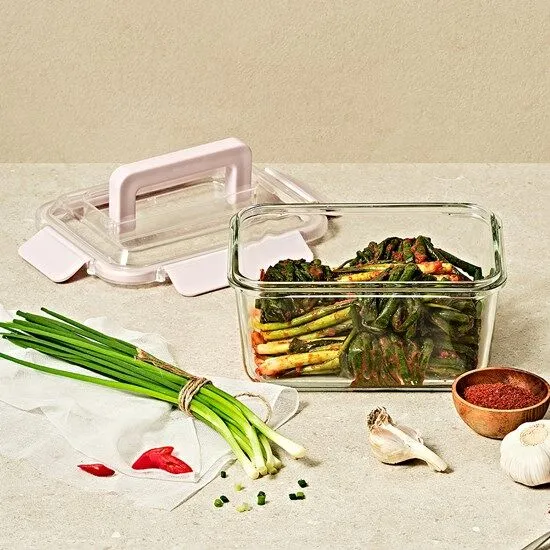 글라스락 김치맛지킴이 핸디퓨어 1.8L (라일락) - 감도 깊은 취향 셀렉트샵 29CM