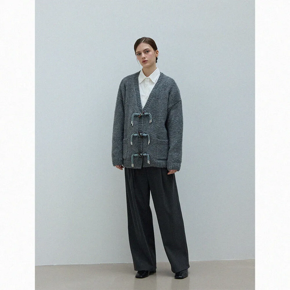 TOGGLE BURTON HALF KNIT COAT - GREY - 감도 깊은 취향 셀렉트샵 29CM