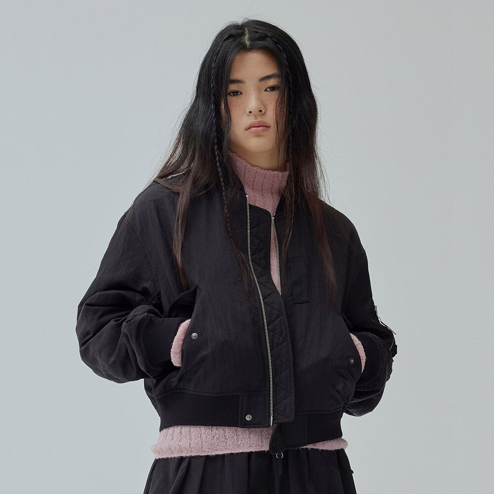 [24FW] 우먼 MA-1 봄버 자켓 블랙 - 감도 깊은 취향 셀렉트샵 29CM