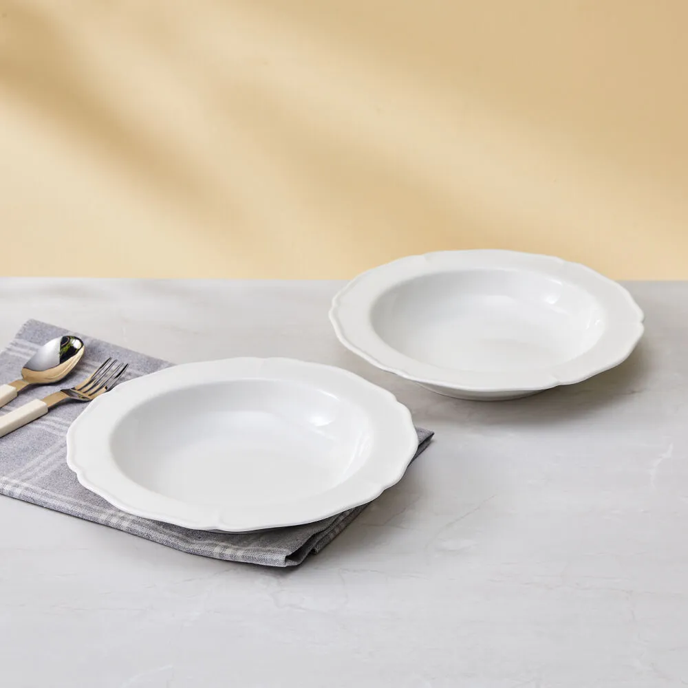 WOW 프렌치스칼럽 파스타접시 2P세트 - 감도 깊은 취향 셀렉트샵 29CM