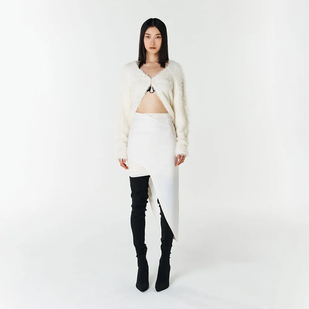 CUT OUT CARDIGAN CREAM (F23KT801CR) - 감도 깊은 취향 셀렉트샵 29CM