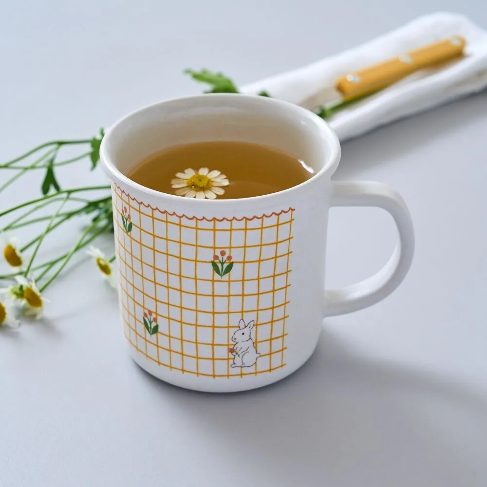 L 봄꽃이살랑 뱀부파이버 핸들컵 300ml - 감도 깊은 취향 셀렉트샵 29CM