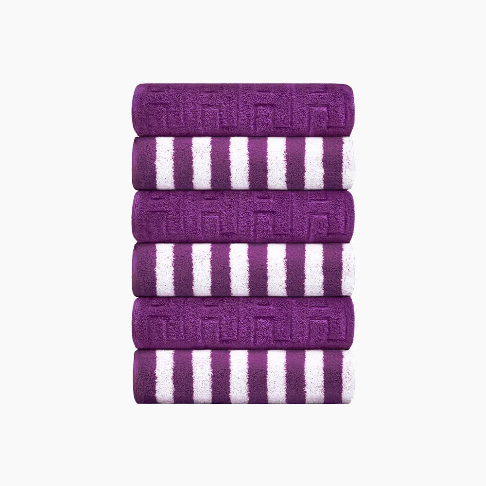 6P 스무디에디션 바이올렛 수피마 수건 230g - 감도 깊은 취향 셀렉트샵 29CM