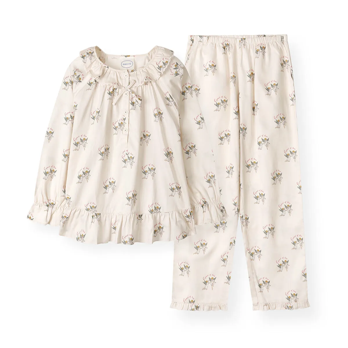 [SET] 여성 F010 엔젤 긴소매 상하 - 감도 깊은 취향 셀렉트샵 29CM