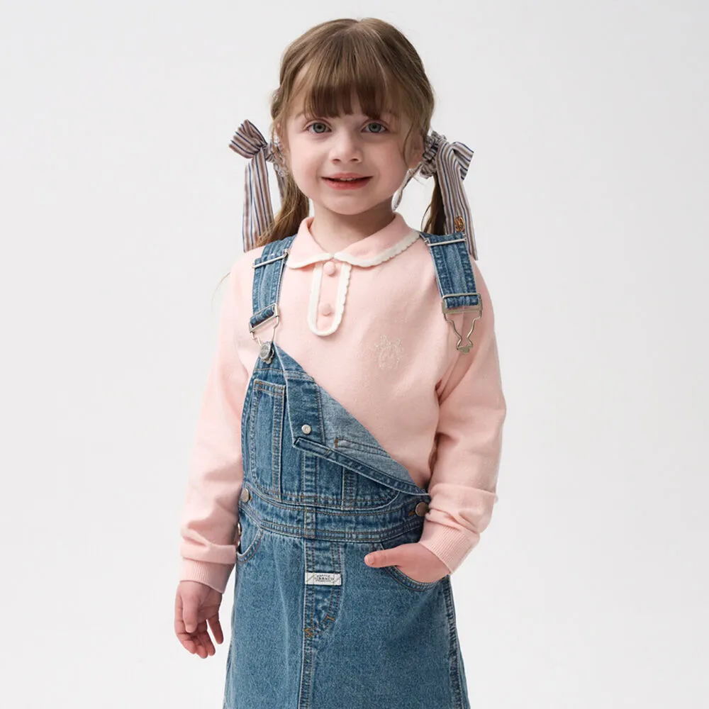 KIDS W SCALLOP COLLAR KNIT pink - 감도 깊은 취향 셀렉트샵 29CM