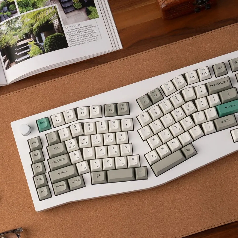 키크론 V10 PRO MAX 쉘화이트 무선 RGB 앨리스 인체공학 커스텀 기계식 키보드 - 감도 깊은 취향 셀렉트샵 29CM