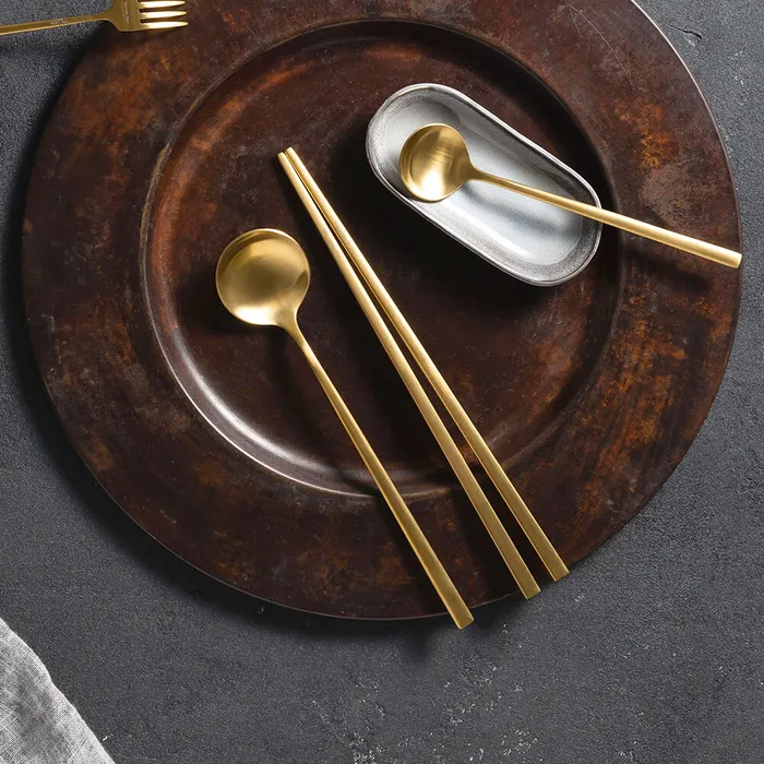 [SET] 티타늄 커트러리 1인 수저세트 4colors - 감도 깊은 취향 셀렉트샵 29CM