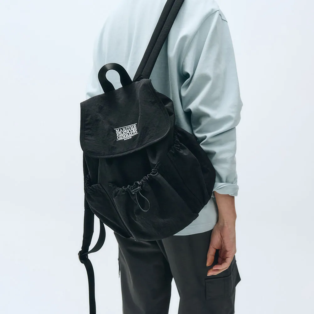 CLASSIC LOGO STOPPER POCKET BACKPACK black - 감도 깊은 취향 셀렉트샵 29CM