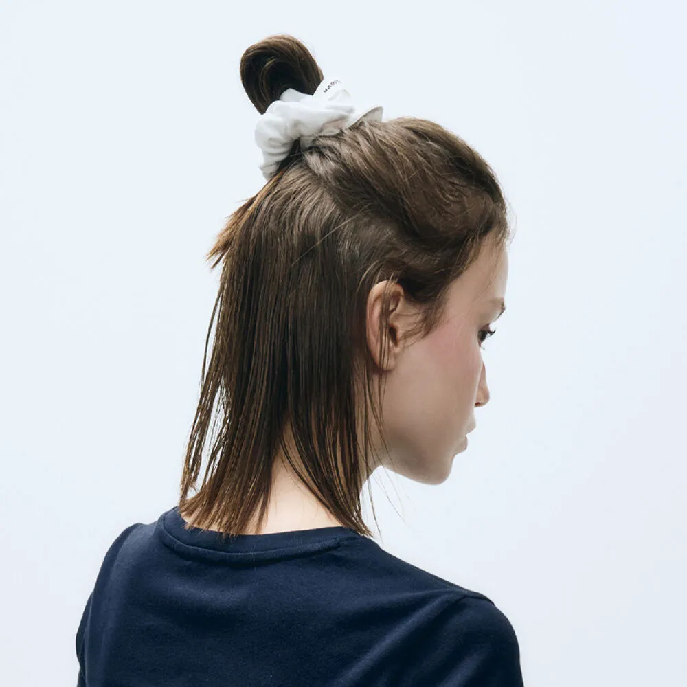 W BASIC COTTON SCRUNCHIE white - 감도 깊은 취향 셀렉트샵 29CM