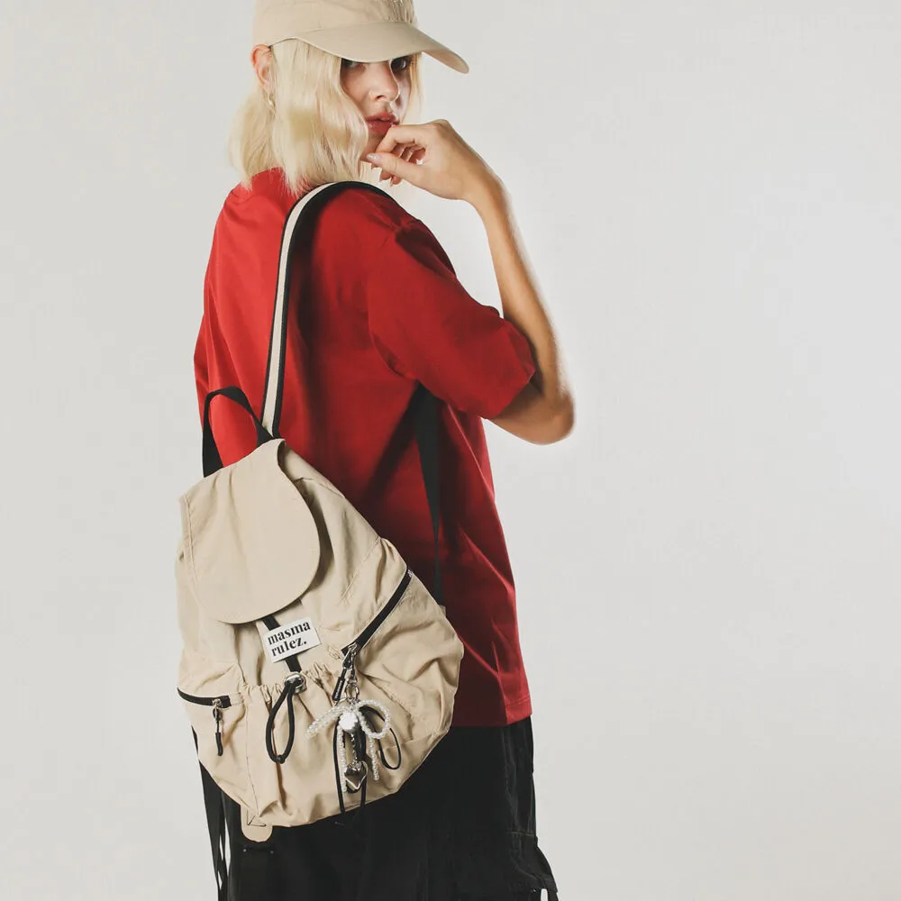 mini ver. flap backpack _ Beige - 감도 깊은 취향 셀렉트샵 29CM