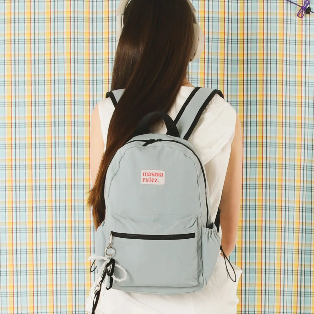 [오눅, 차정원 착용] String Backpack Grey - 감도 깊은 취향 셀렉트샵 29CM