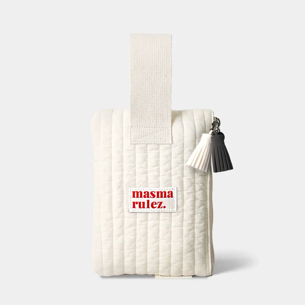 Strap pouch _ Stitched cotton Ivory - 감도 깊은 취향 셀렉트샵 29CM