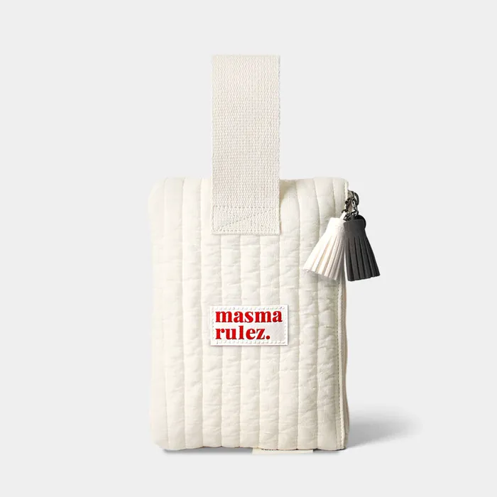 Strap pouch _ Stitched cotton Ivory - 감도 깊은 취향 셀렉트샵 29CM