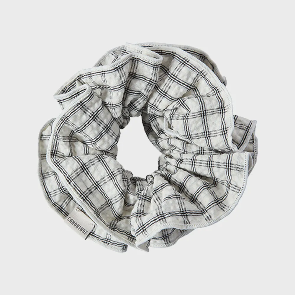 [CN]CHECK HAIR CHOU CHOU [2COLOR] - 감도 깊은 취향 셀렉트샵 29CM