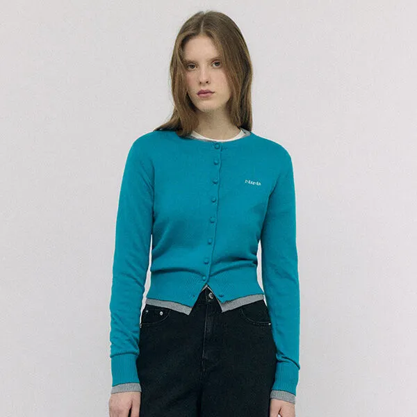 ROLA BASIC ROUND CARDIGAN BLUE - 감도 깊은 취향 셀렉트샵 29CM