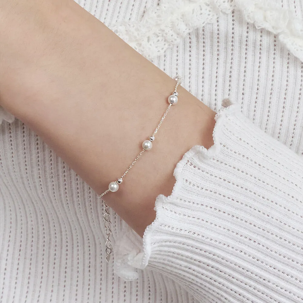 [silver925] ivy pearl bracelet - 감도 깊은 취향 셀렉트샵 29CM