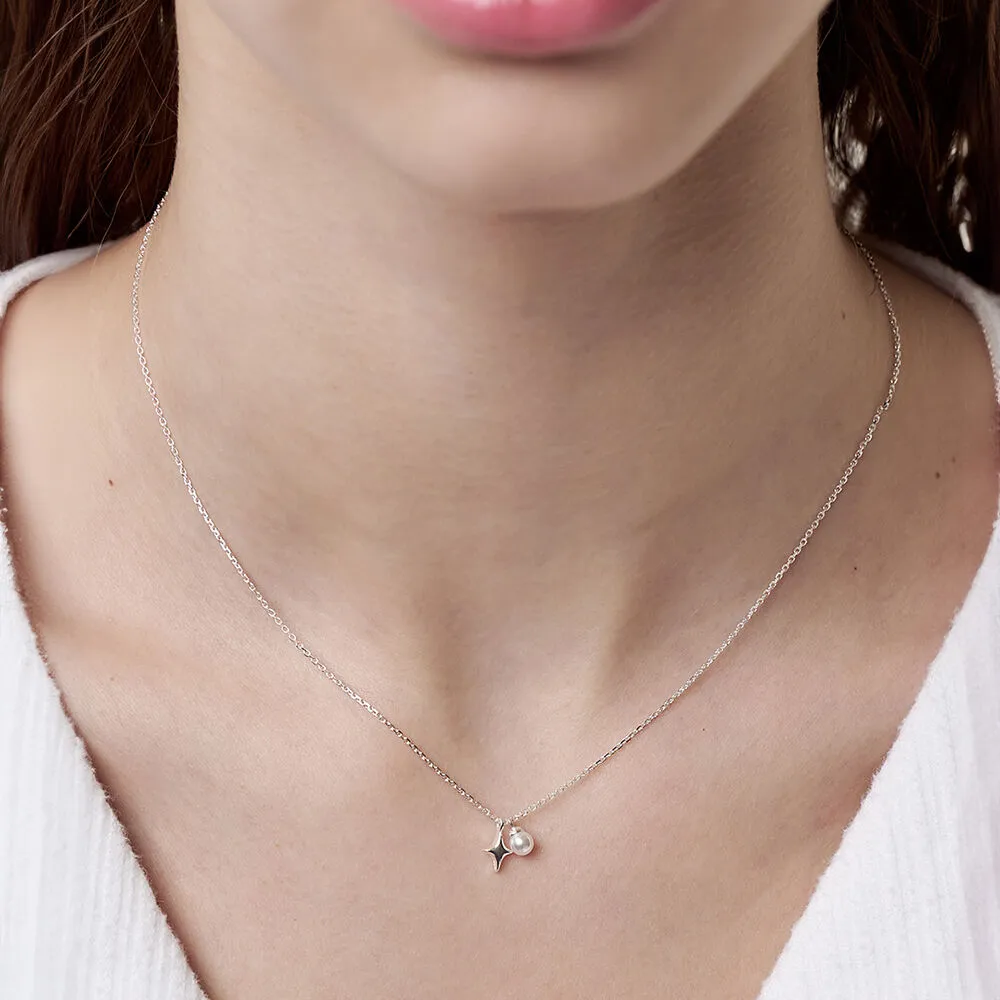 [silver925] pitapat pearl necklace - 감도 깊은 취향 셀렉트샵 29CM