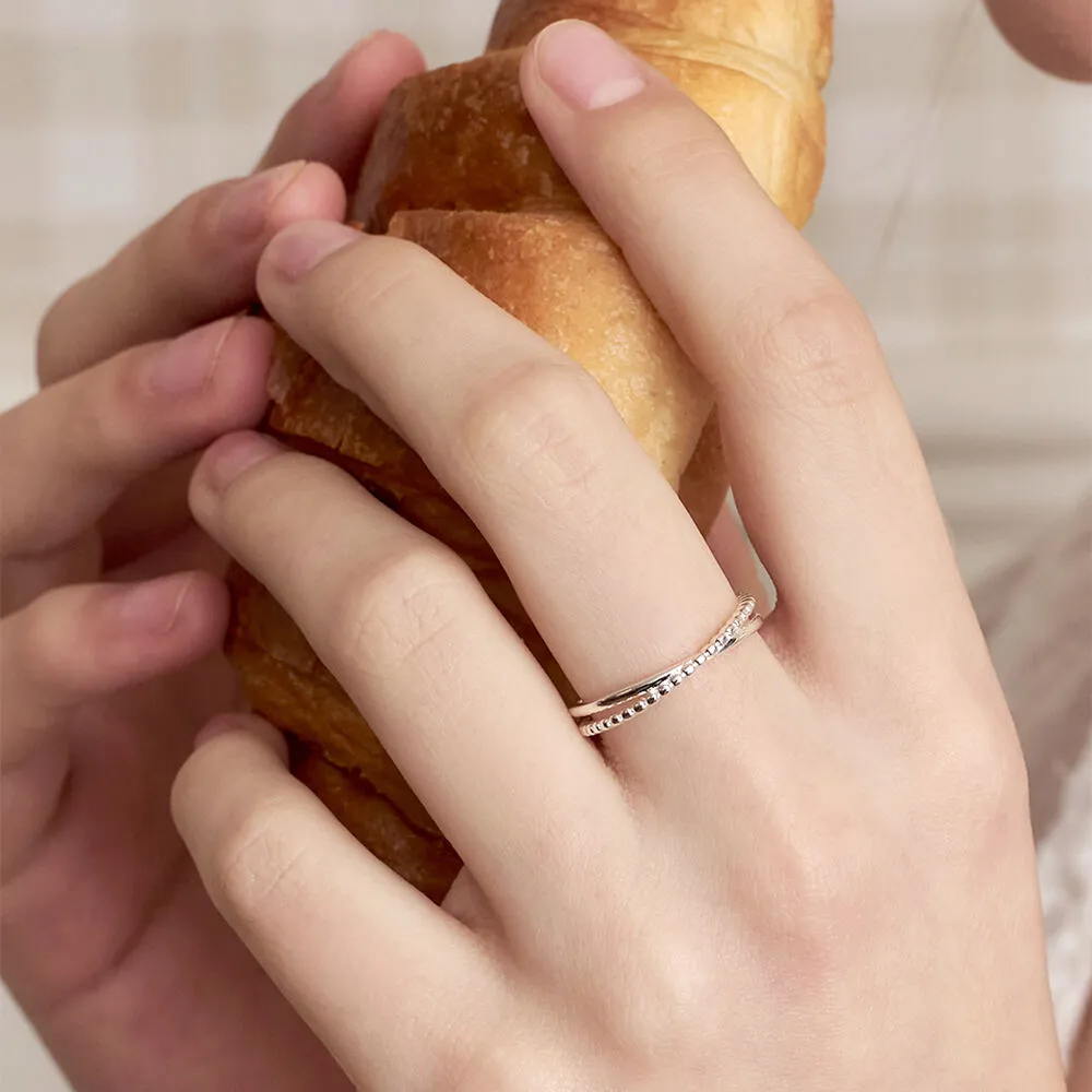 [silver925] cross grain ring - 감도 깊은 취향 셀렉트샵 29CM