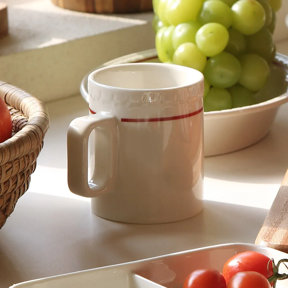 시라쿠스 쉐난고 카디날 레트로 머그컵 일자머그 400ml - 감도 깊은 취향 셀렉트샵 29CM