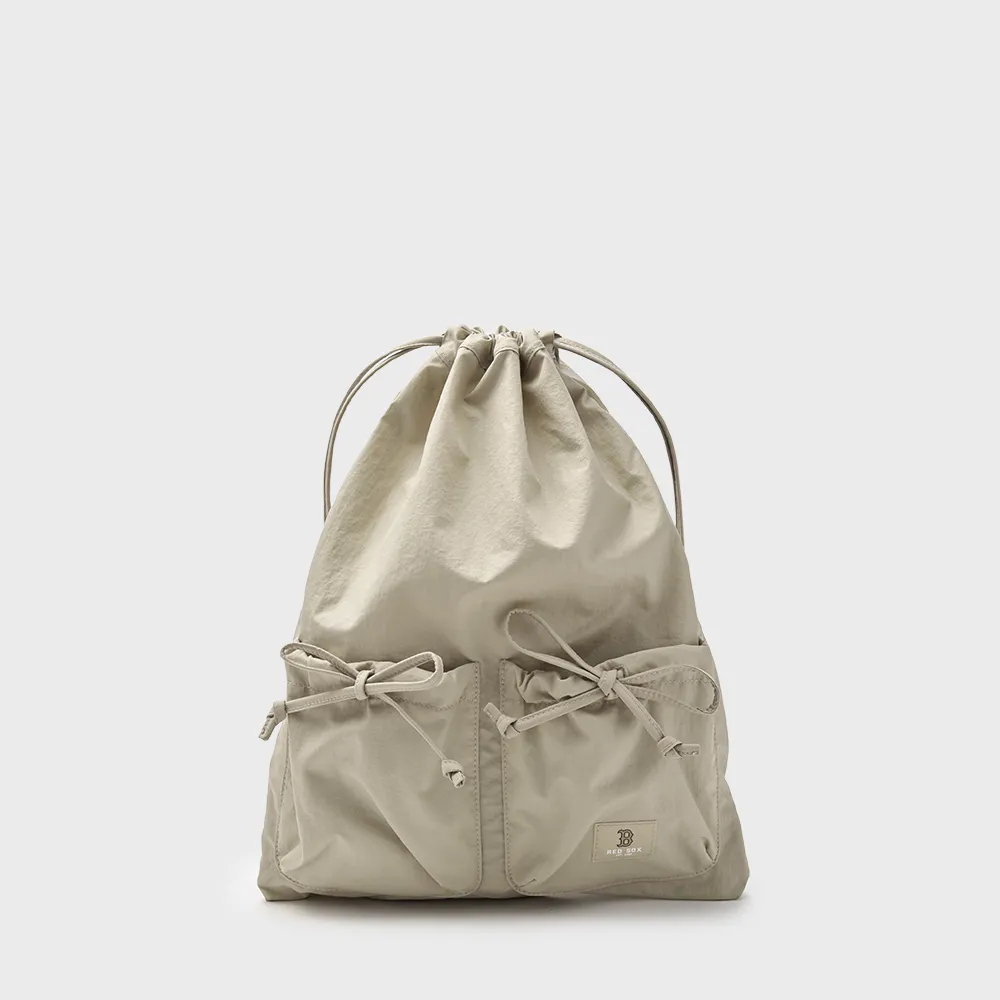 베이직 드로스트링 백팩 BOS (Sand) - 감도 깊은 취향 셀렉트샵 29CM