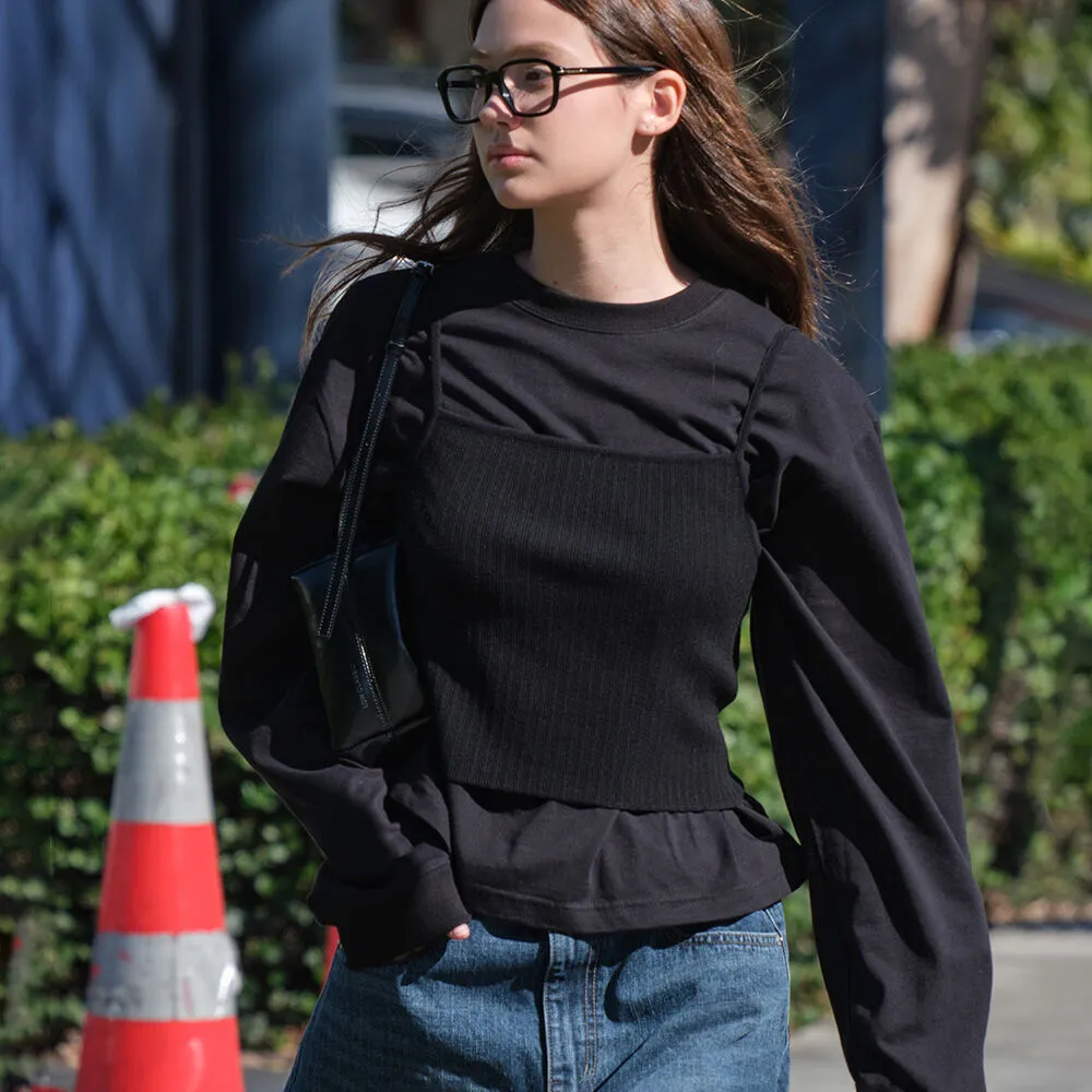 VISCOSE RIBBED SLEEVELESS_BLACK_LC251KN03BK - 감도 깊은 취향 셀렉트샵 29CM