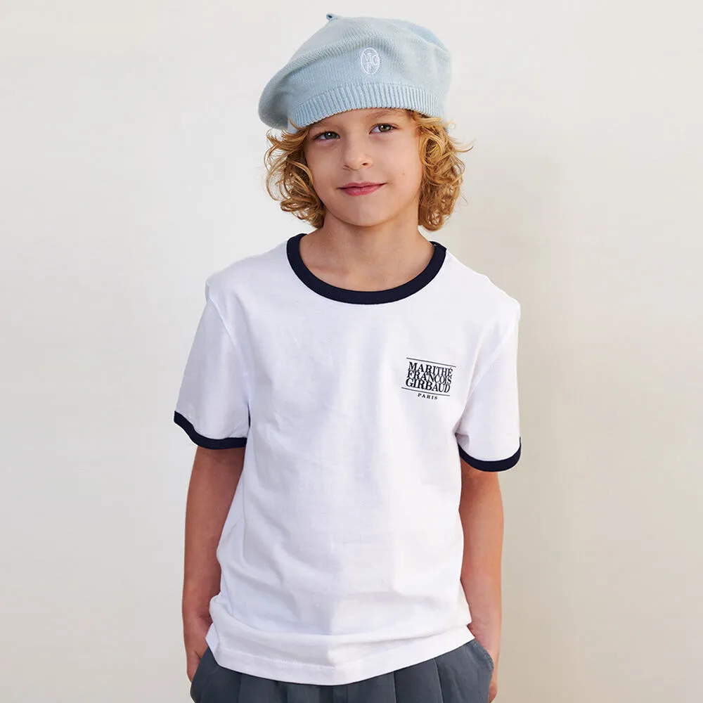 KIDS CLASSIC LOGO RINGER TEE white - 감도 깊은 취향 셀렉트샵 29CM