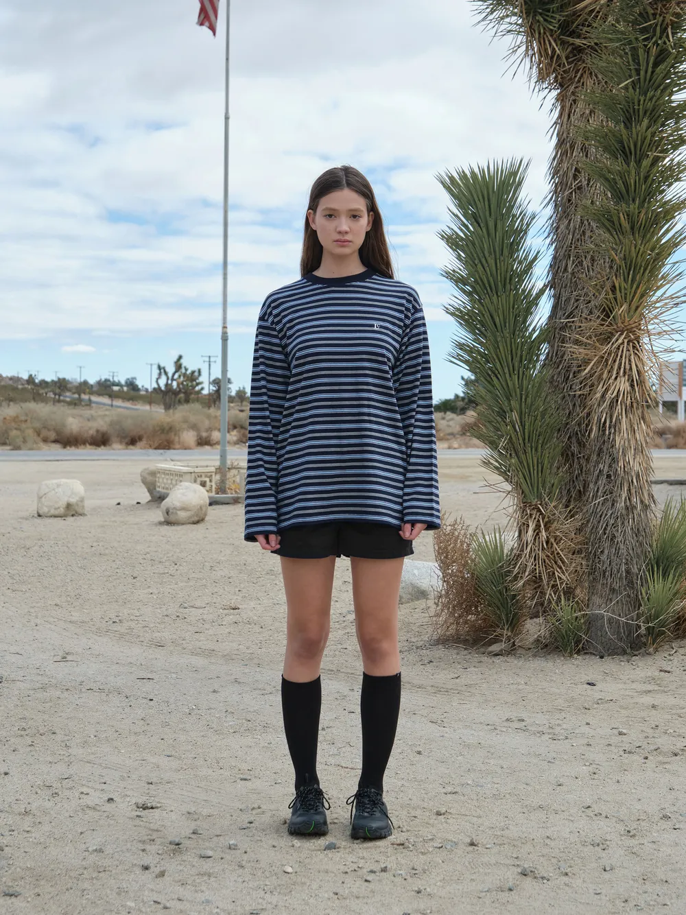 LONG SLEEVE STRIPED T-SHIRT_NAVY_LC251TS16NV - 감도 깊은 취향 셀렉트샵 29CM